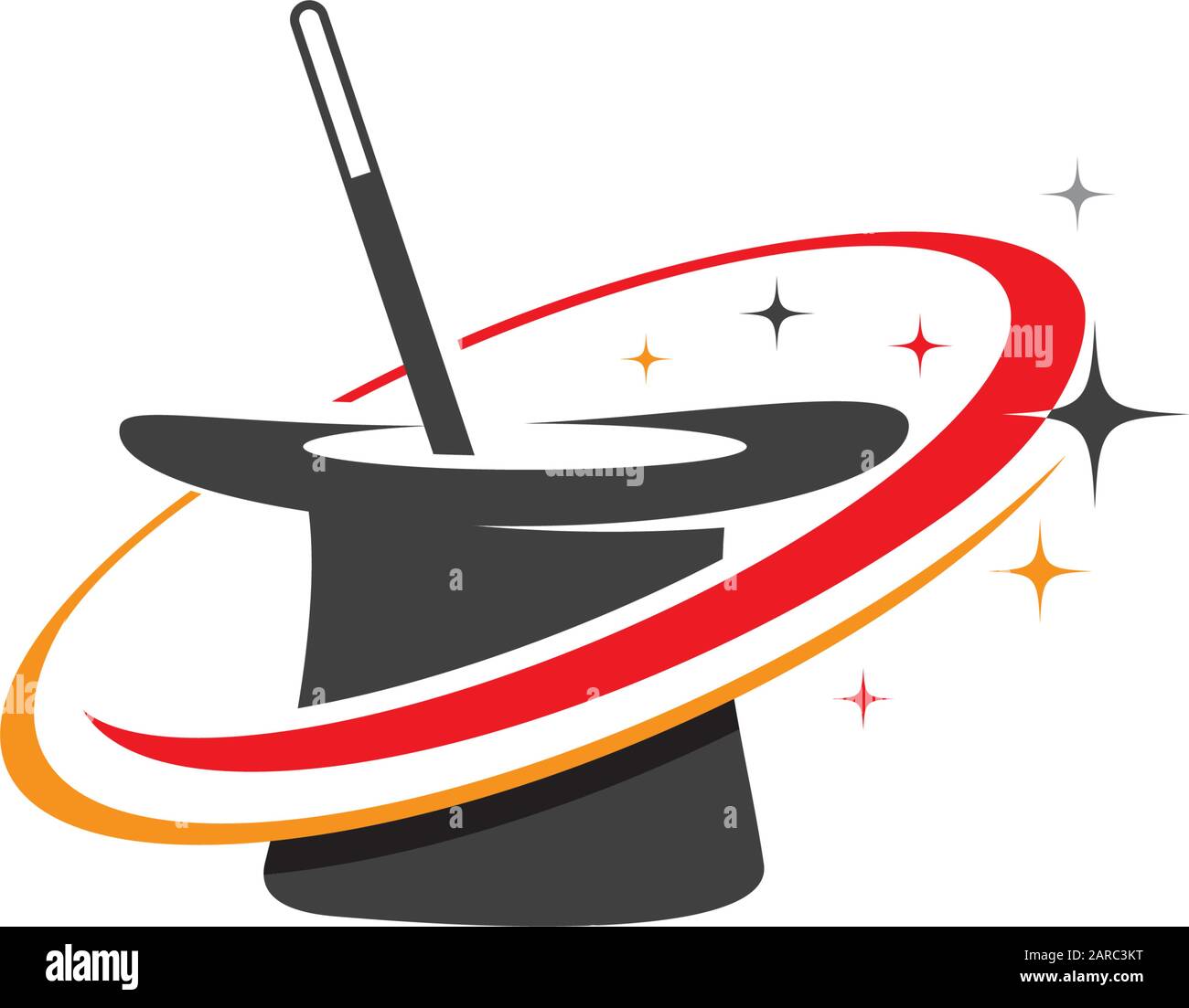 Magic Vector icon illustration design Template Stock Vector Image & Art ...