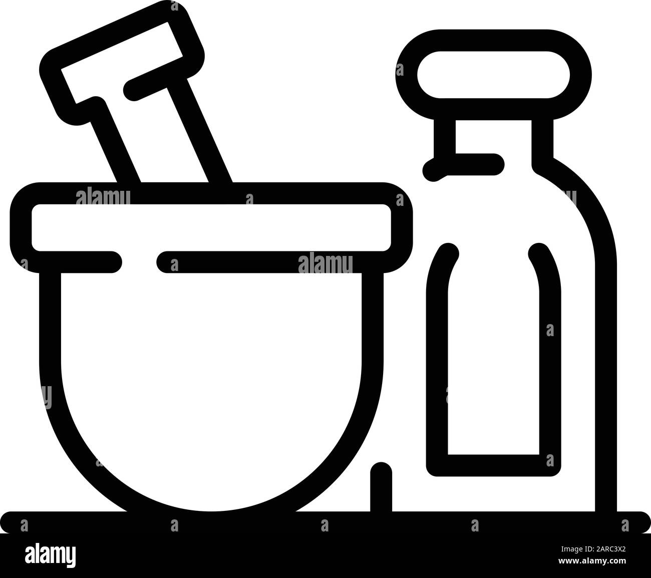 Laboratory containers icon, outline style Stock Vector Image & Art - Alamy