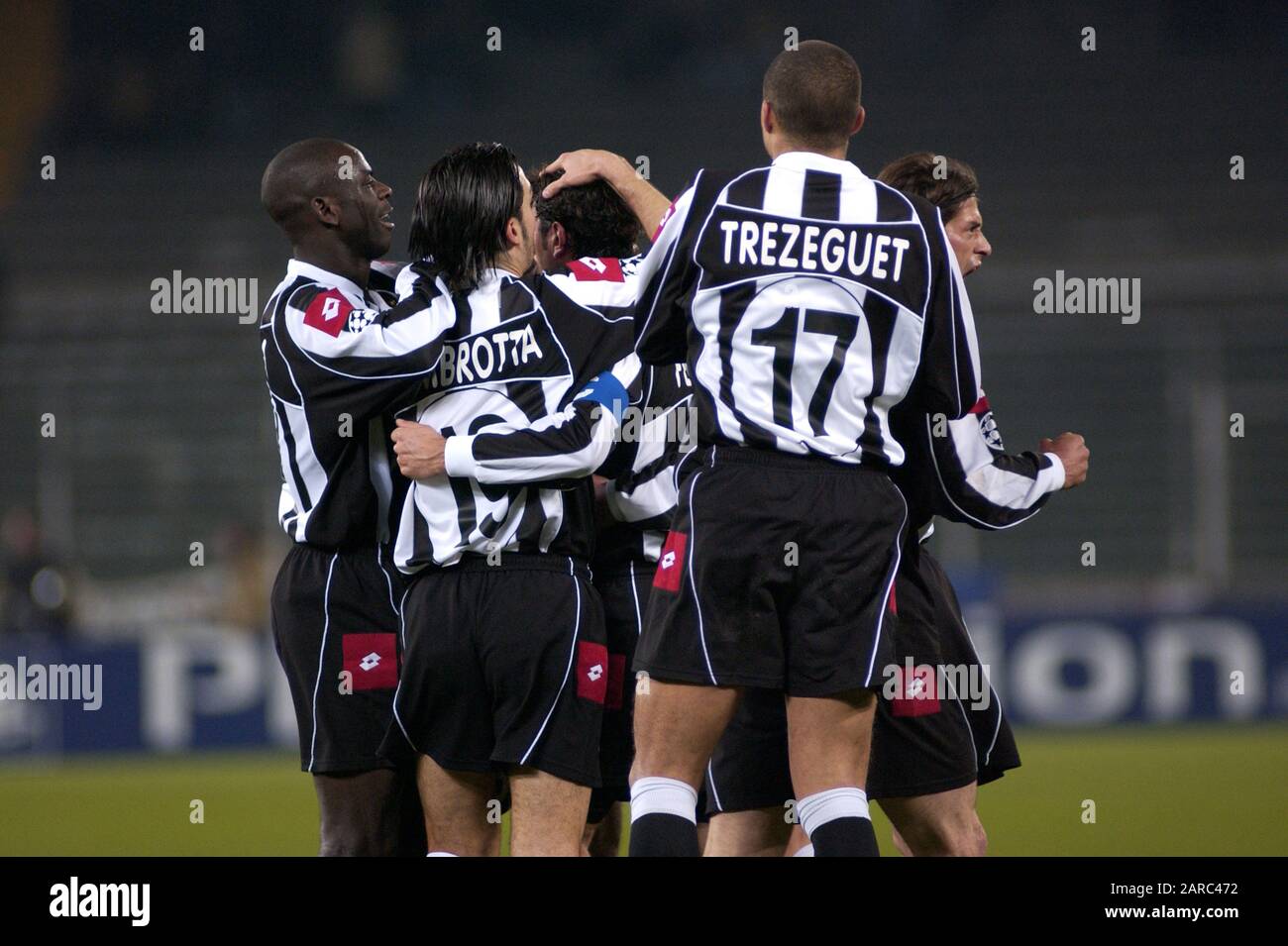 Turin Italy ,12 March 2003, "Delle Alpi" Stadium, UEFA Champions League ...