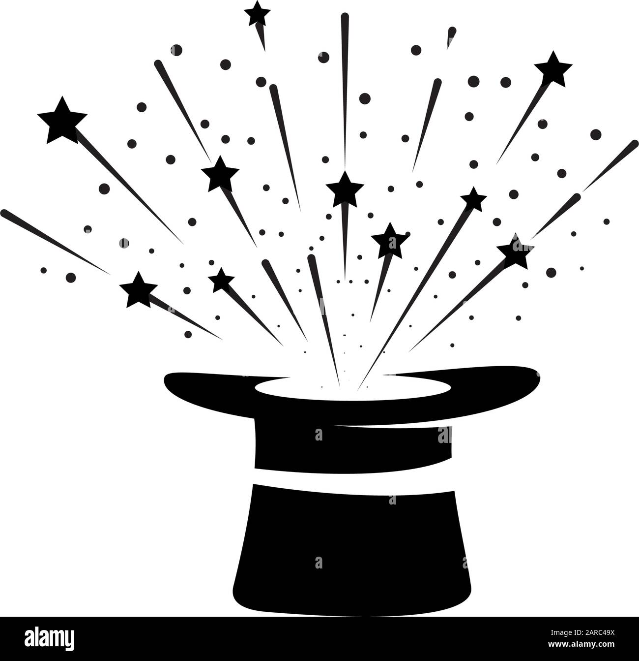 Magic Vector icon illustration design Template Stock Vector Image & Art ...