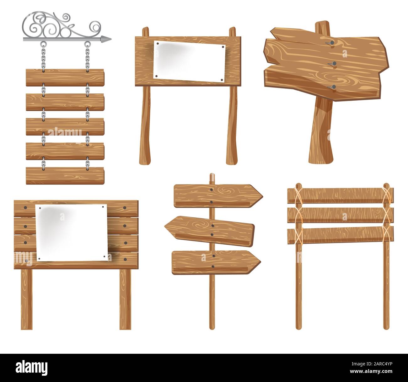 Wooden sign shop panel Stock Vector Images - Alamy