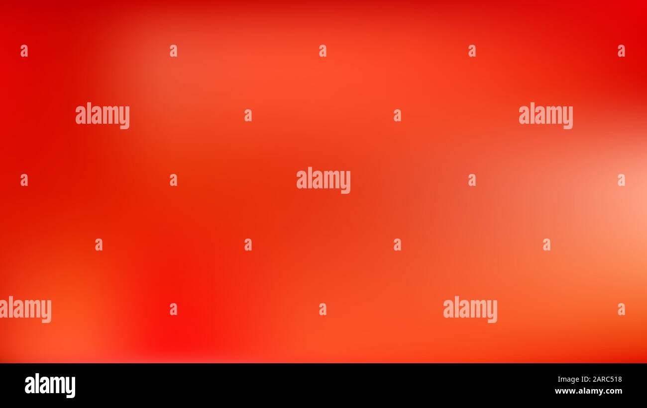 Vermilion colored abstract gradient mesh Background. Cool trendy ...
