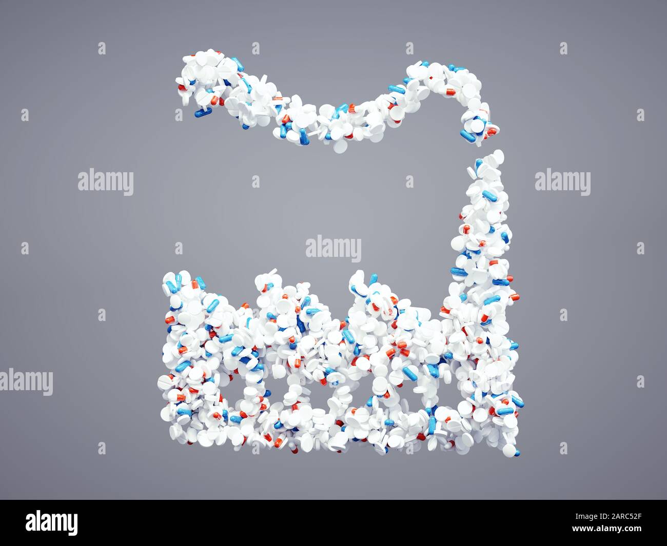 3d pharmaceutical Industry icon with included clipping path Stock Photo ...