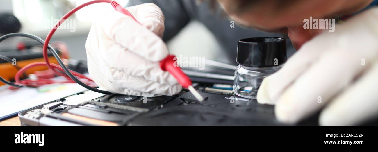 Laptop circuit board hi-res stock photography and images - Alamy