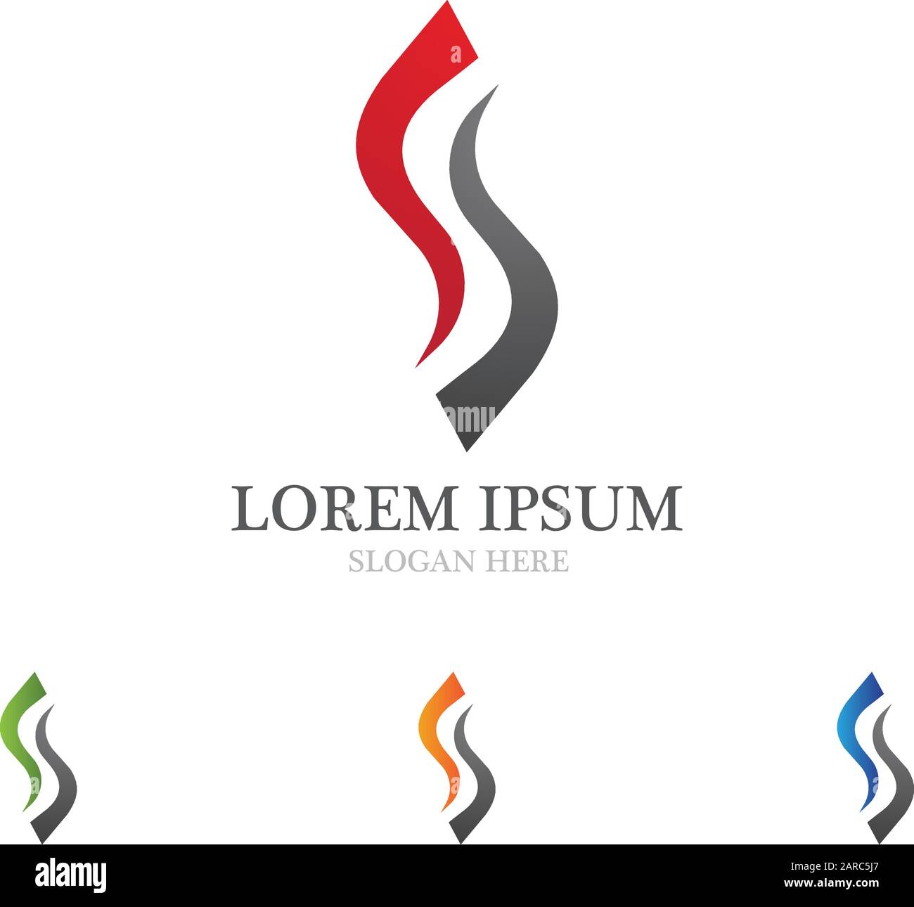 Business corporate S letter logo design vector Stock Vector Image & Art ...