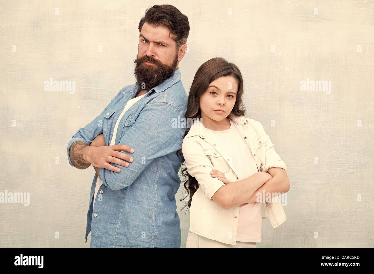 We are team. Family team. Father and daughter teammates. Parenthood and ...