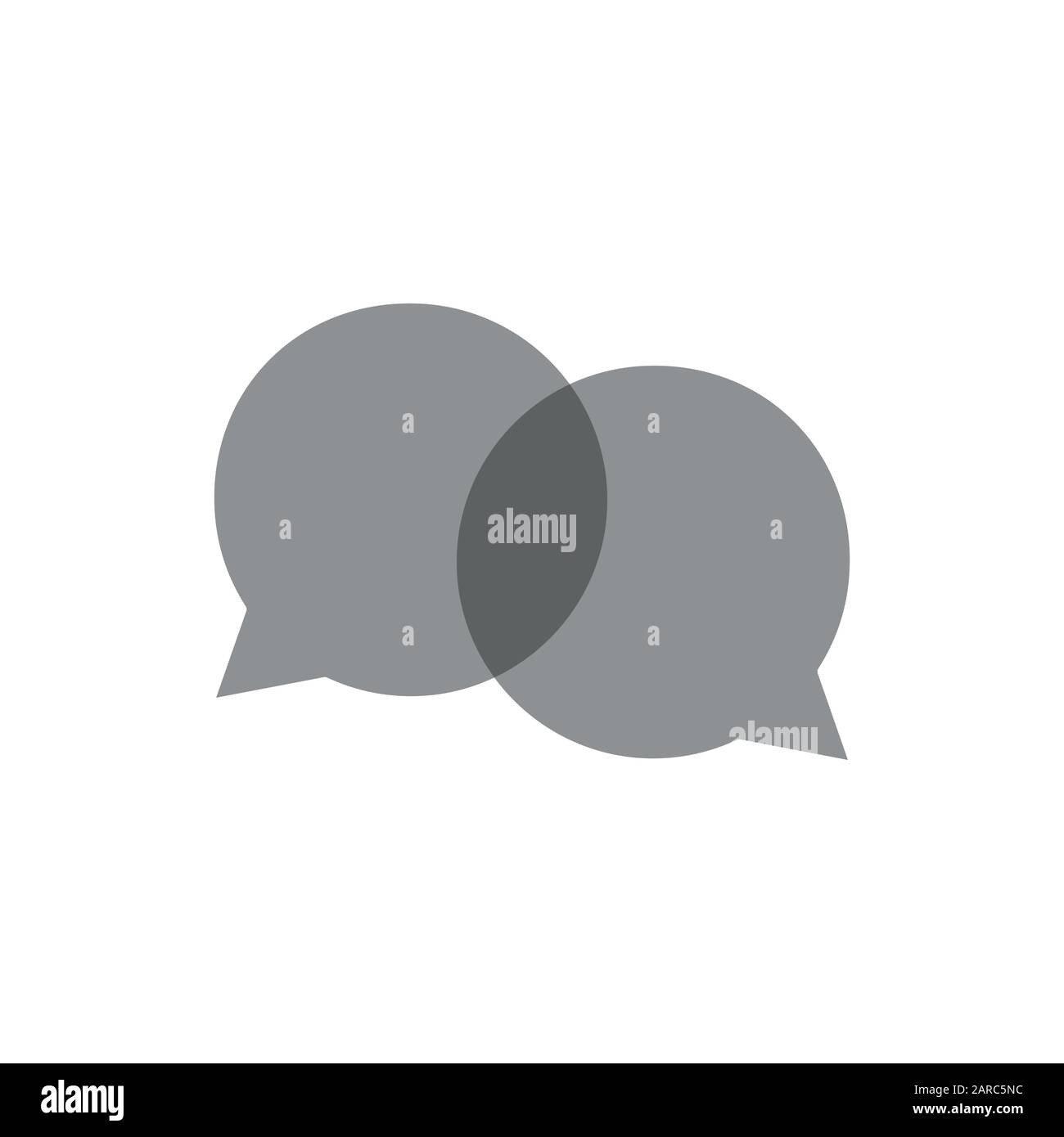 Typing in a chat bubble icon illustration isolated vector, comment sign ...