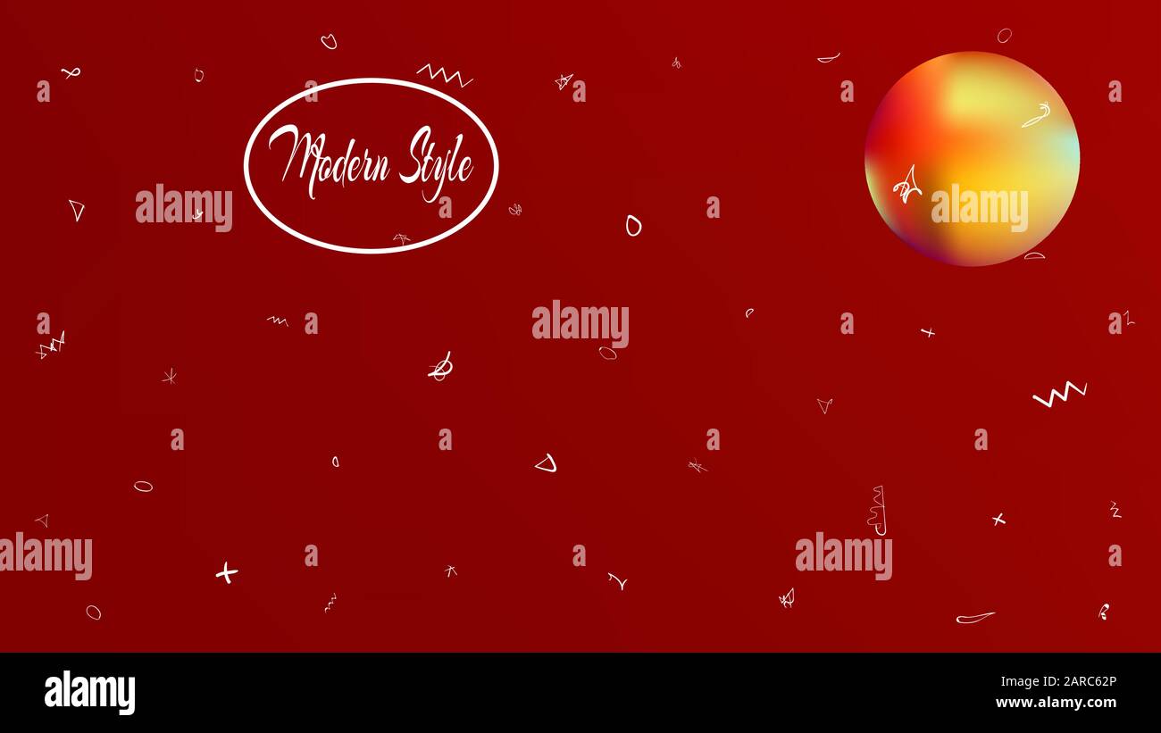 Breezy space fantasy. Liquid colorific illustration idea. Background ...