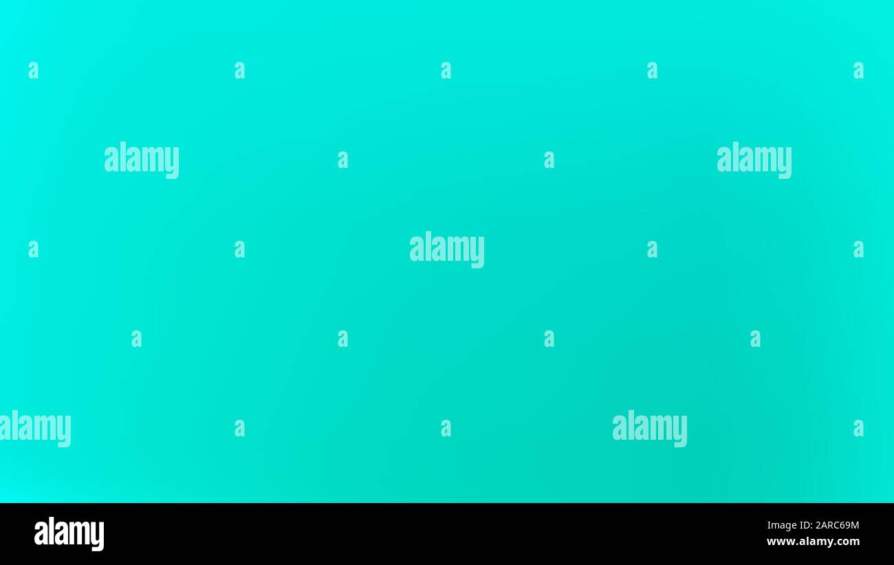 Aquamarine colored abstract gradient mesh Background. Minimal texture ...