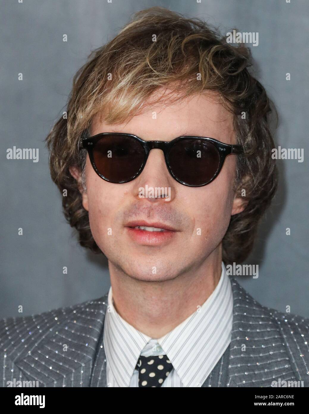 LOS ANGELES, CALIFORNIA, USA - JANUARY 26: Beck arrives at the 62nd ...