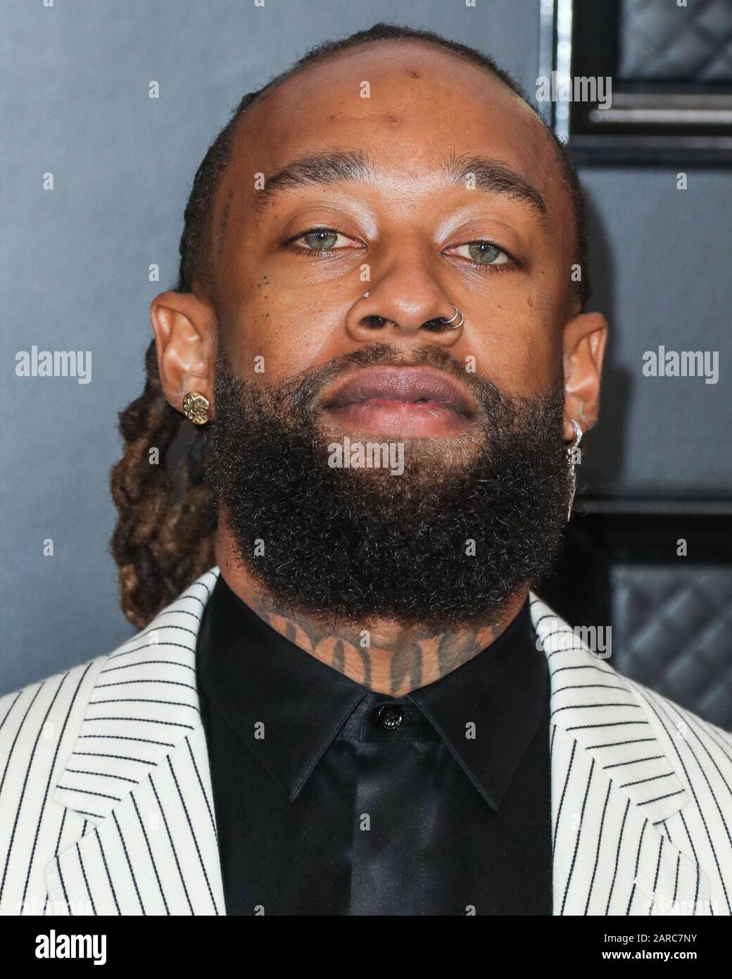 LOS ANGELES, CALIFORNIA, USA - JANUARY 26: Ty Dolla $ign arrives at the ...