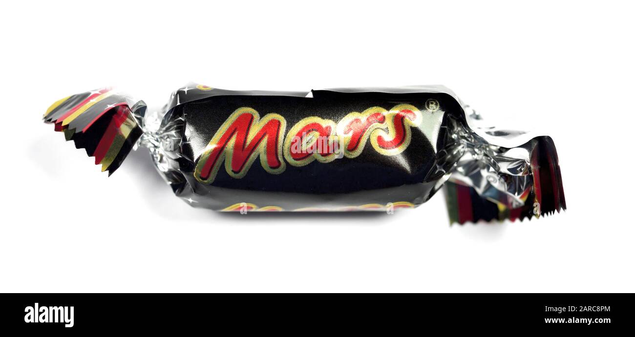 Mars celebrations, mars ,wrapped sweet,confectionery,close up,macro ...