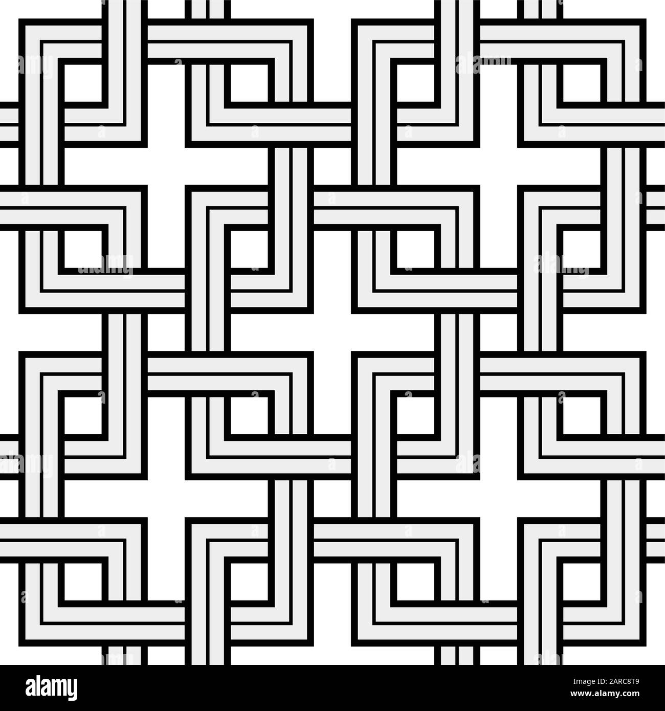 Vector Illustration of a Viking Nordic Seamless Pattern - mystic ...