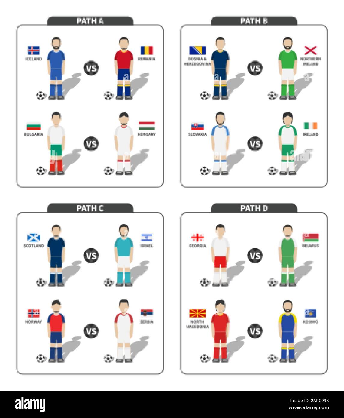 Euro flag theme Stock Vector Images - Alamy