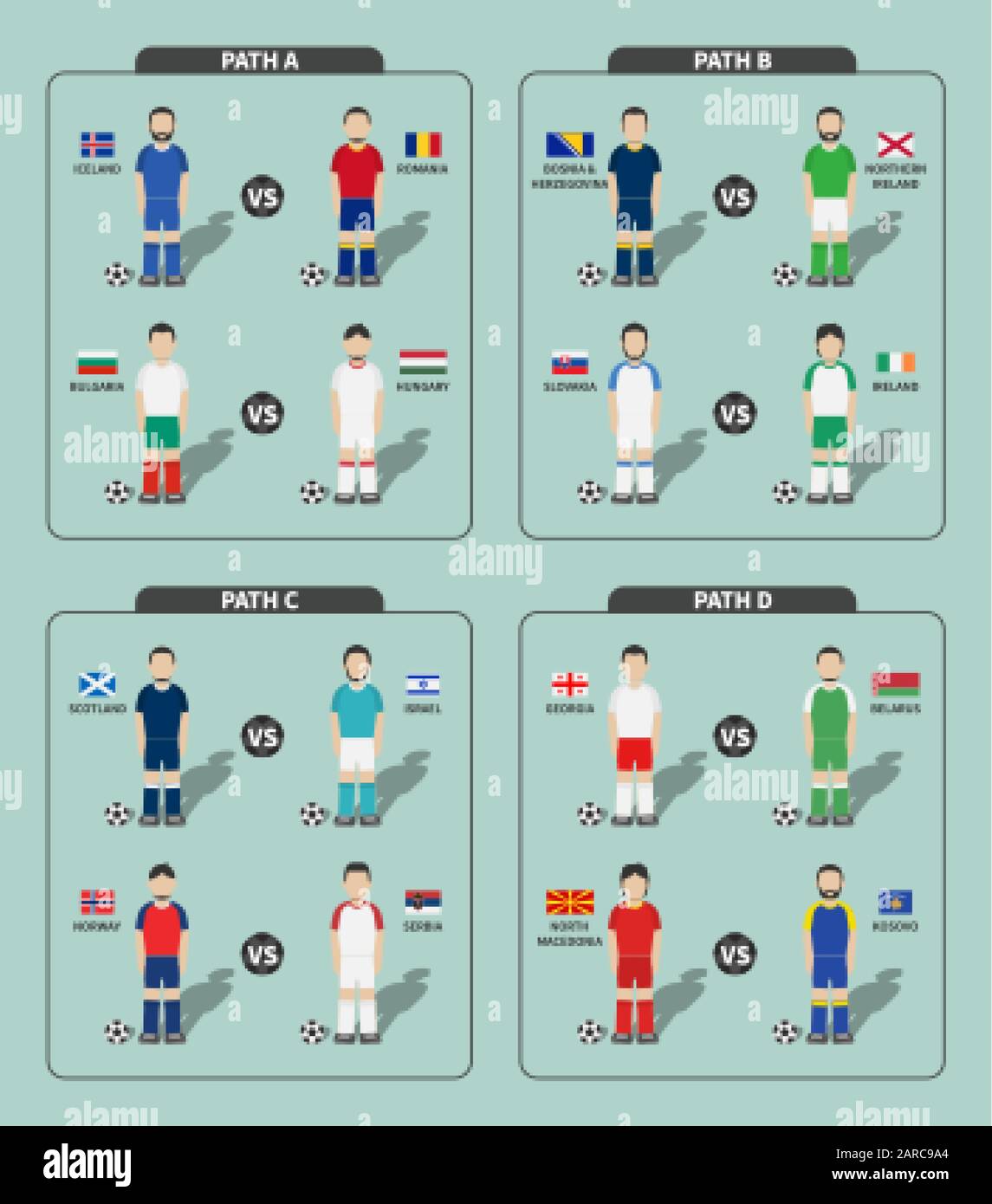 Euro flag theme Stock Vector Images - Alamy