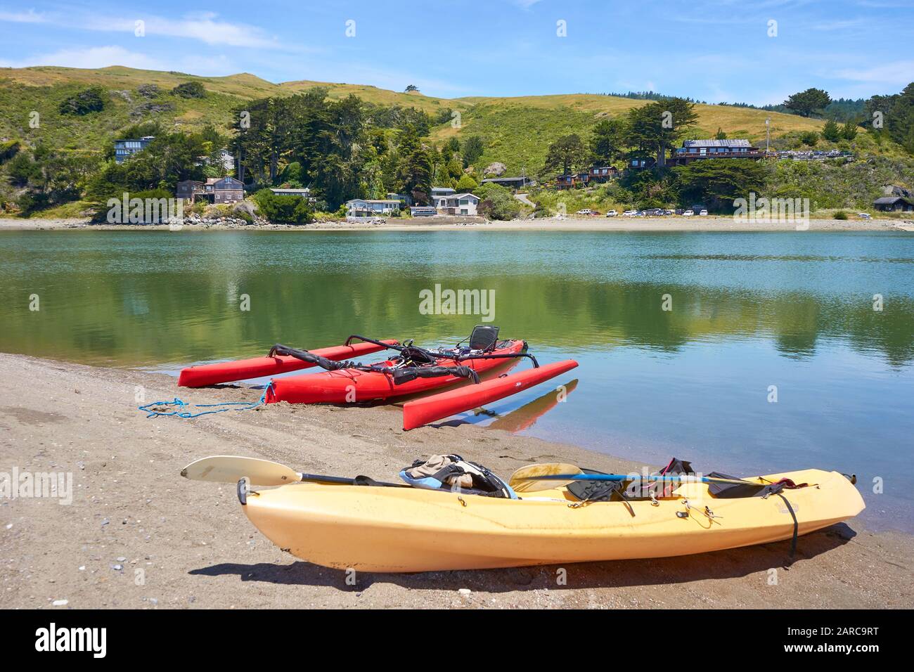 Russian river california canoe hi-res stock photography and images - Alamy