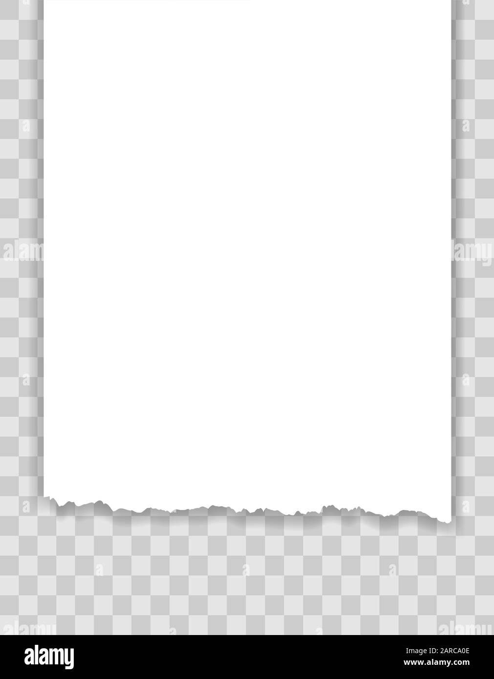 torn paper edge vector illustration isolated on transparent background ...