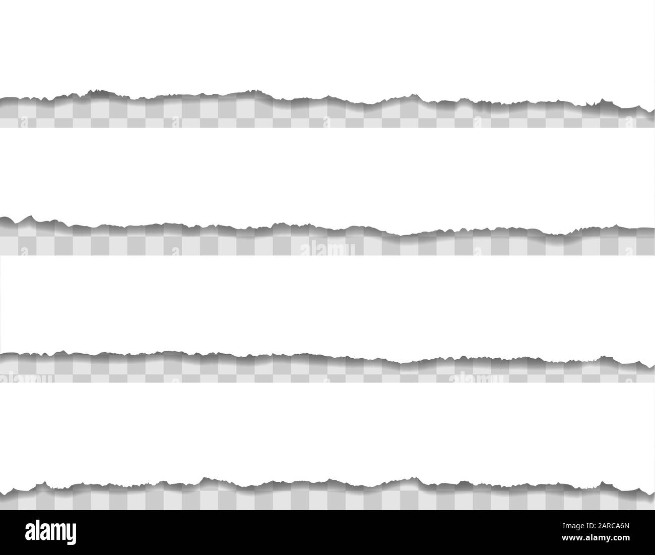 Torn Paper Edge Vector