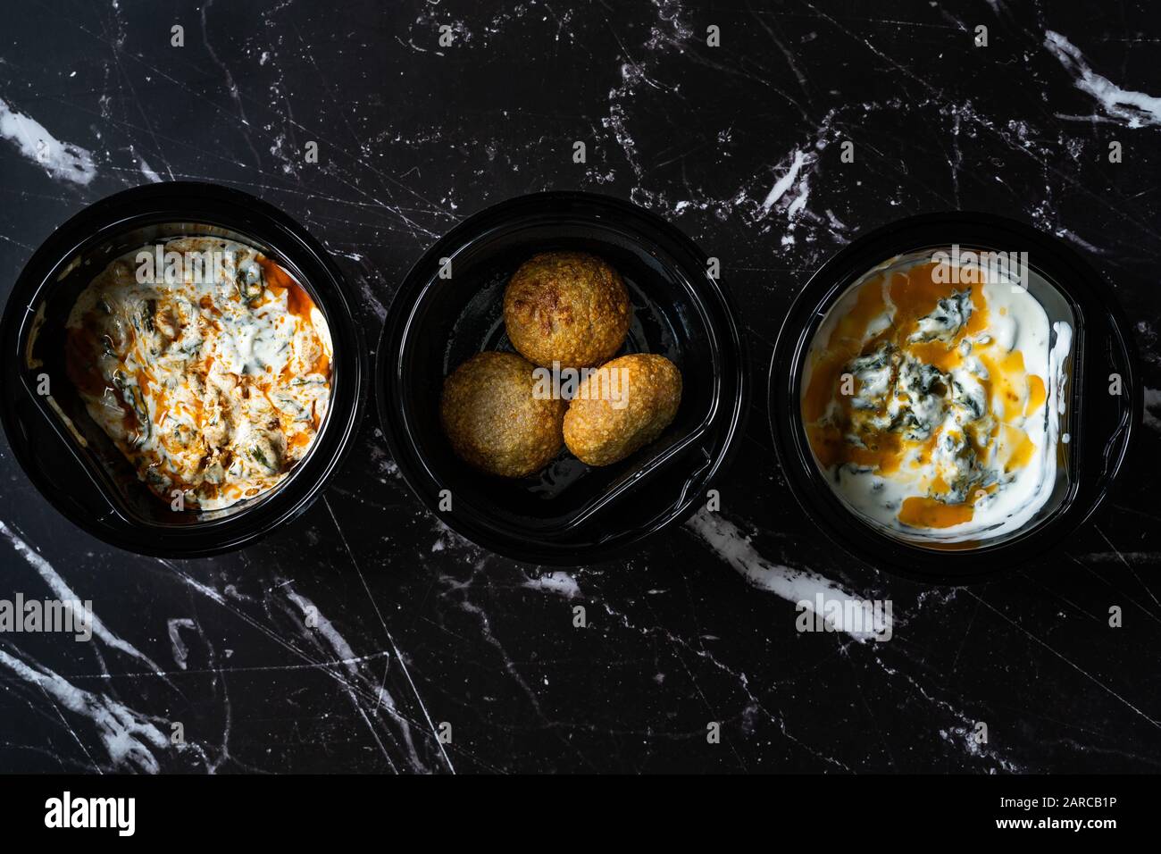 Take Away Heathy Turkish Food Chard, Spinach Borani with Yogurt and ...