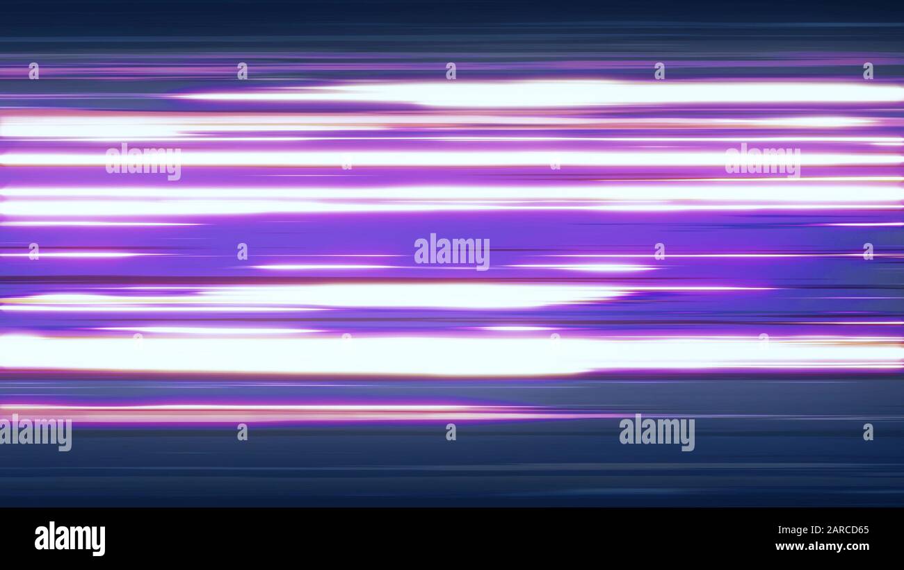 Fast Neon Light Streaks. Fast speed neon glowing flashing lines streaks ...