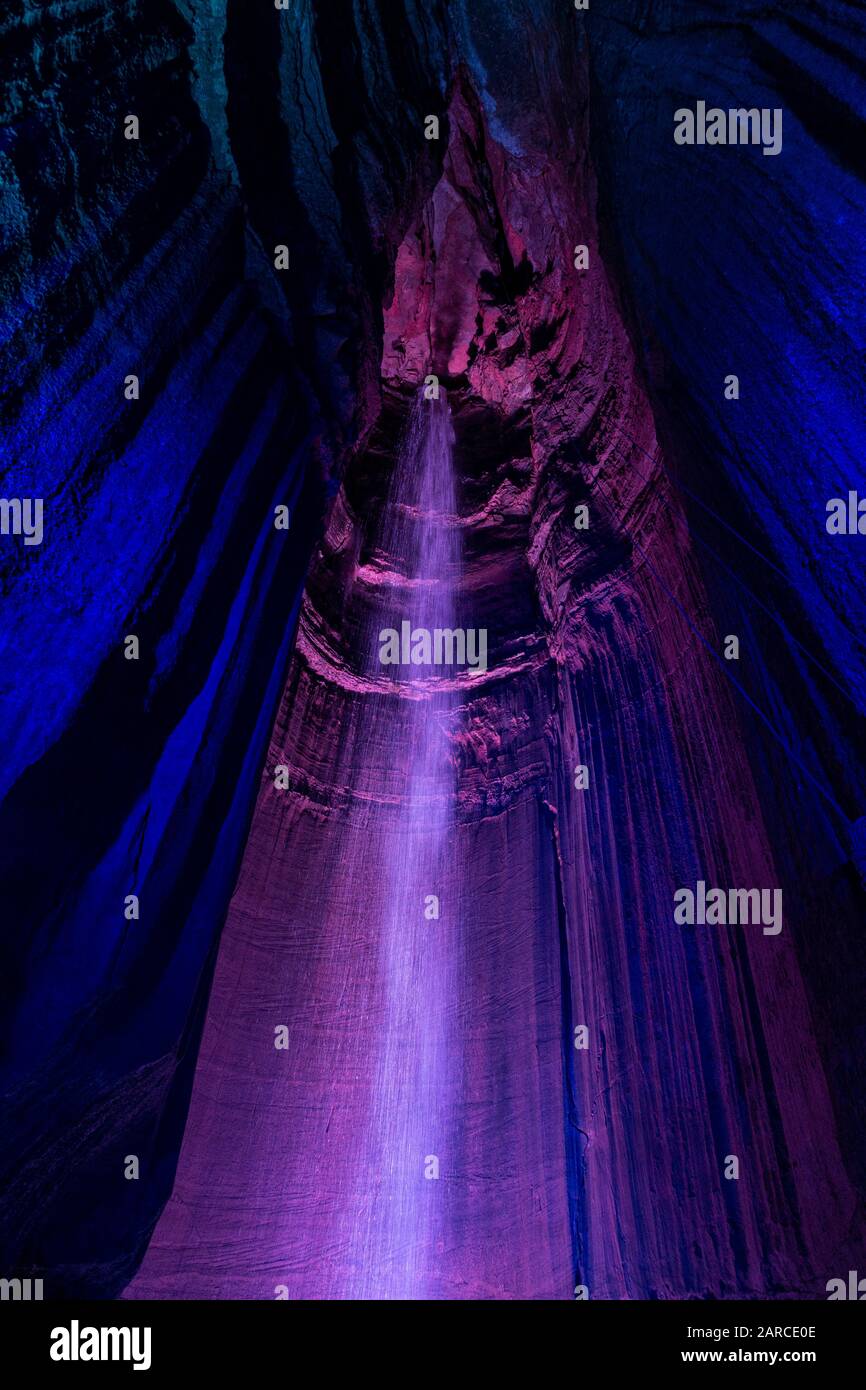 Abstract stone cave background. Rock formations on the arches and walls ...