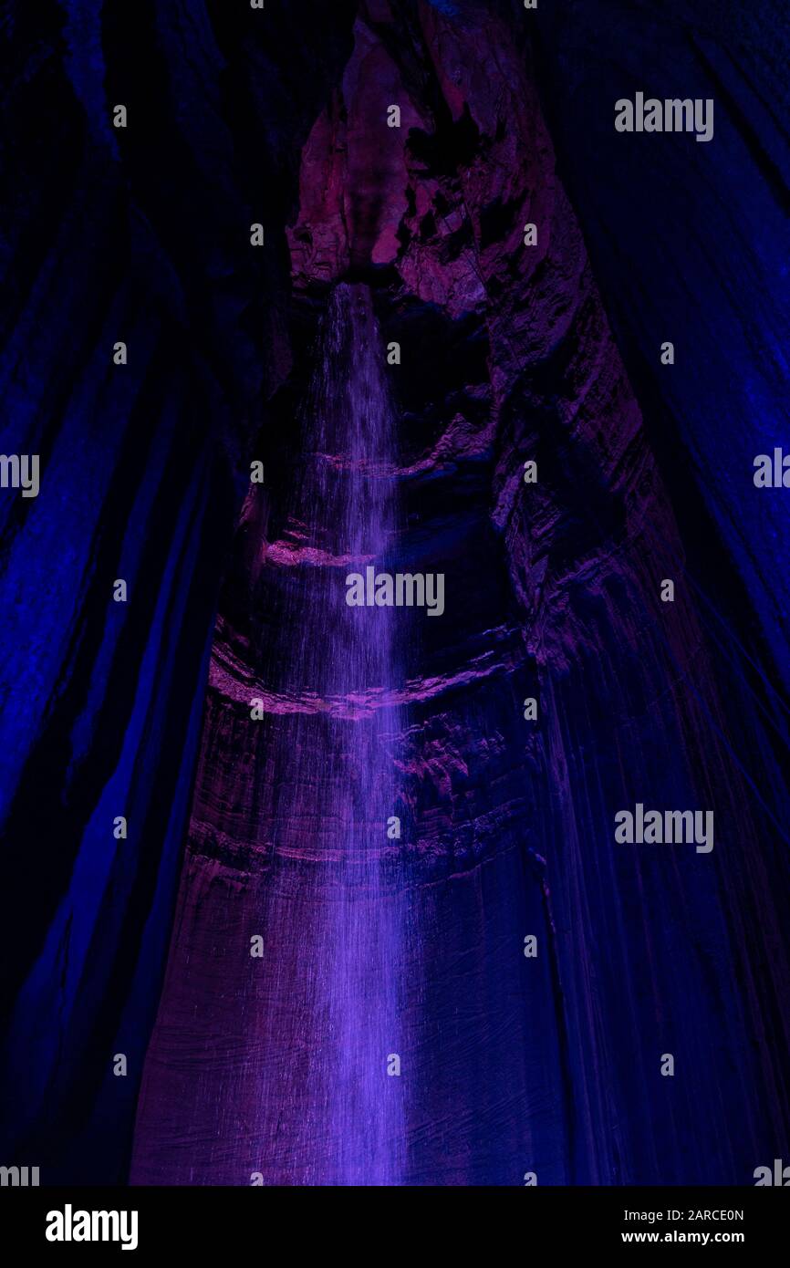 Abstract stone cave background. Rock formations on the arches and walls ...