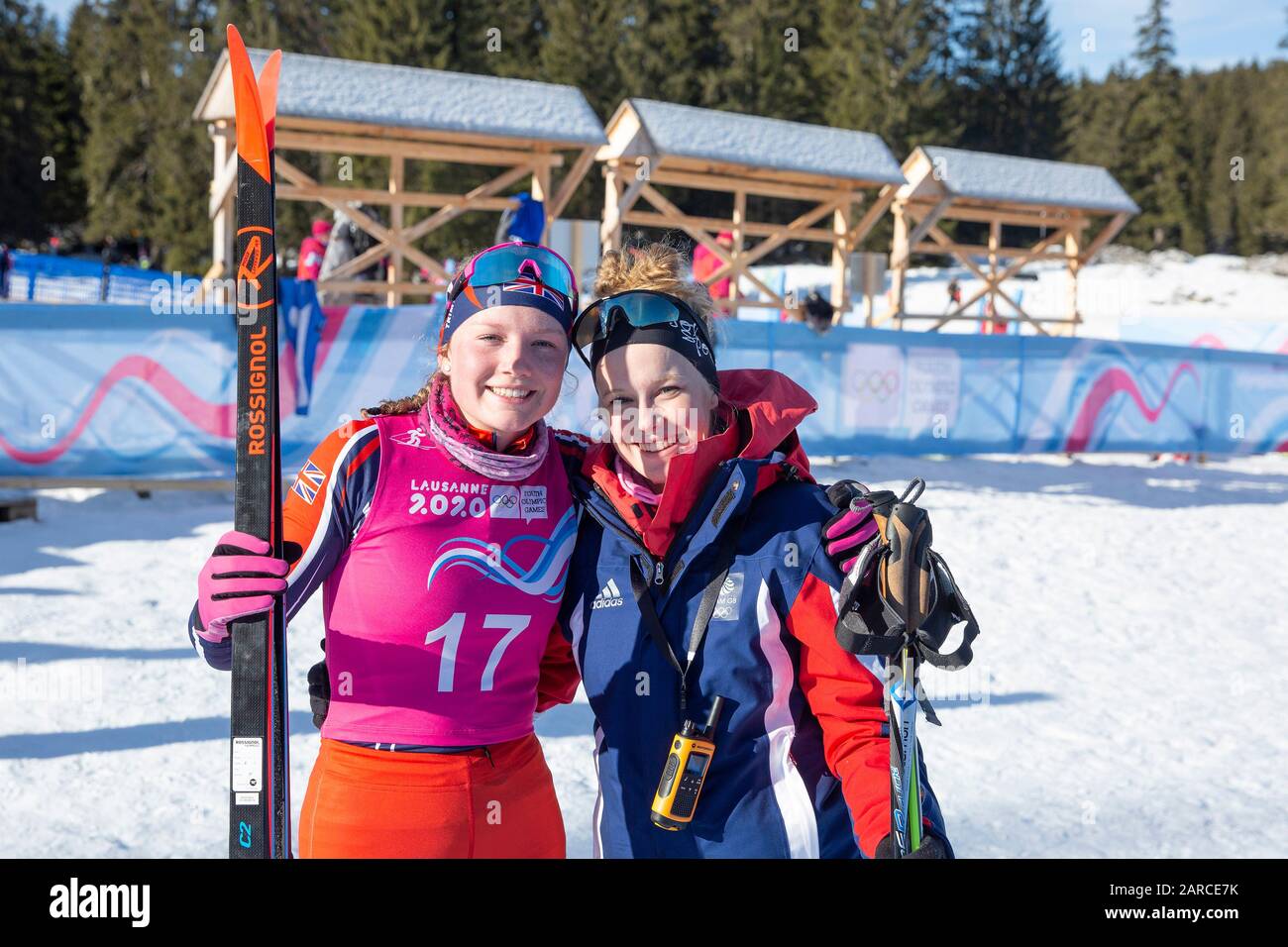 Team GB’s Molly Jefferies (16) with Mani Cooper at the Cross-Country ...