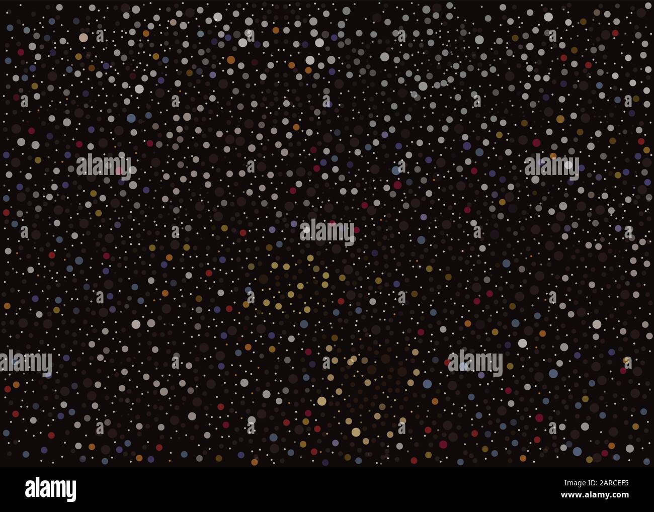 Modern dark background with barely visible transparent bubbles. Vector ...