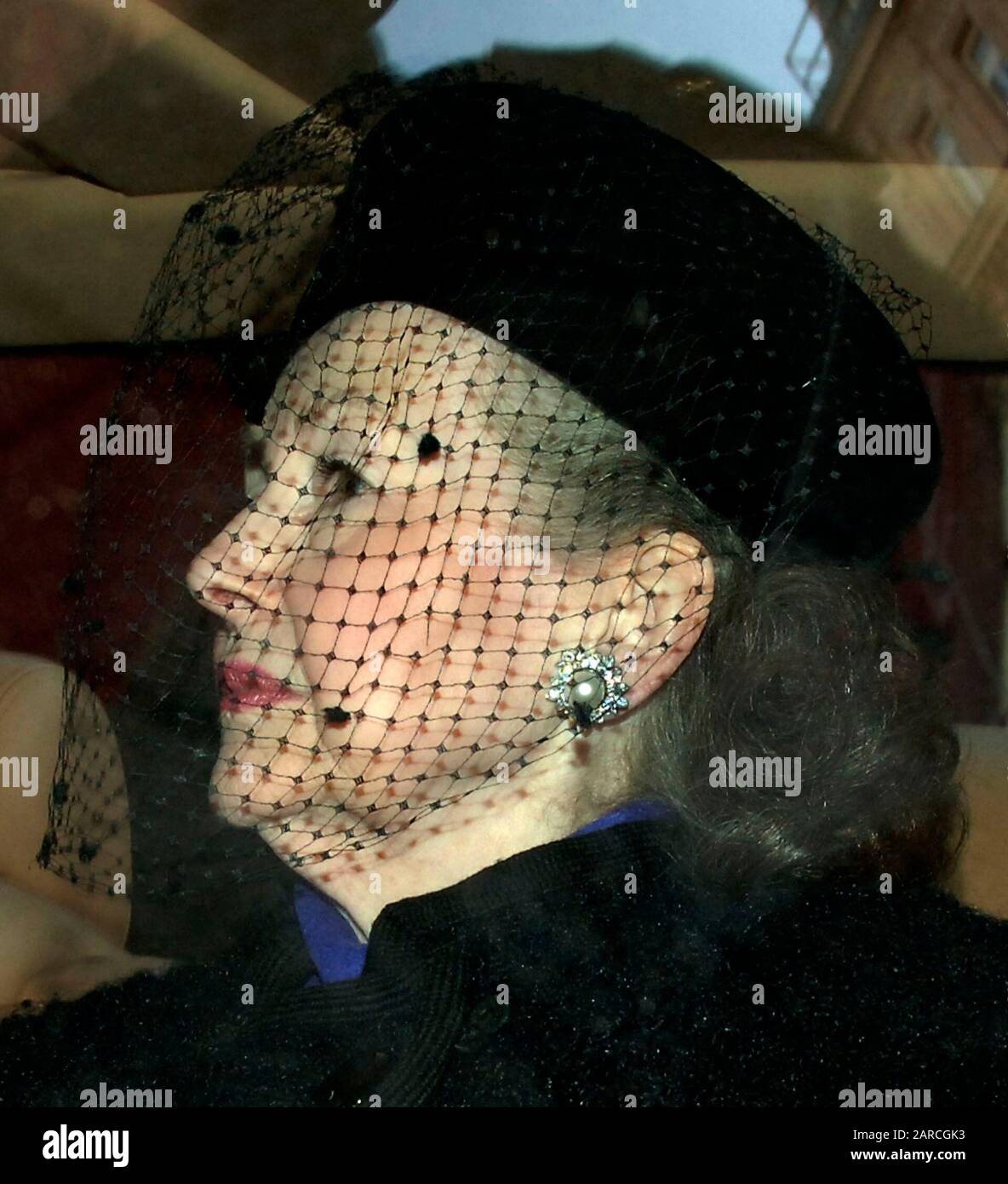 Countess Raine Spencer arriving at the High court, London in 2007 to ...