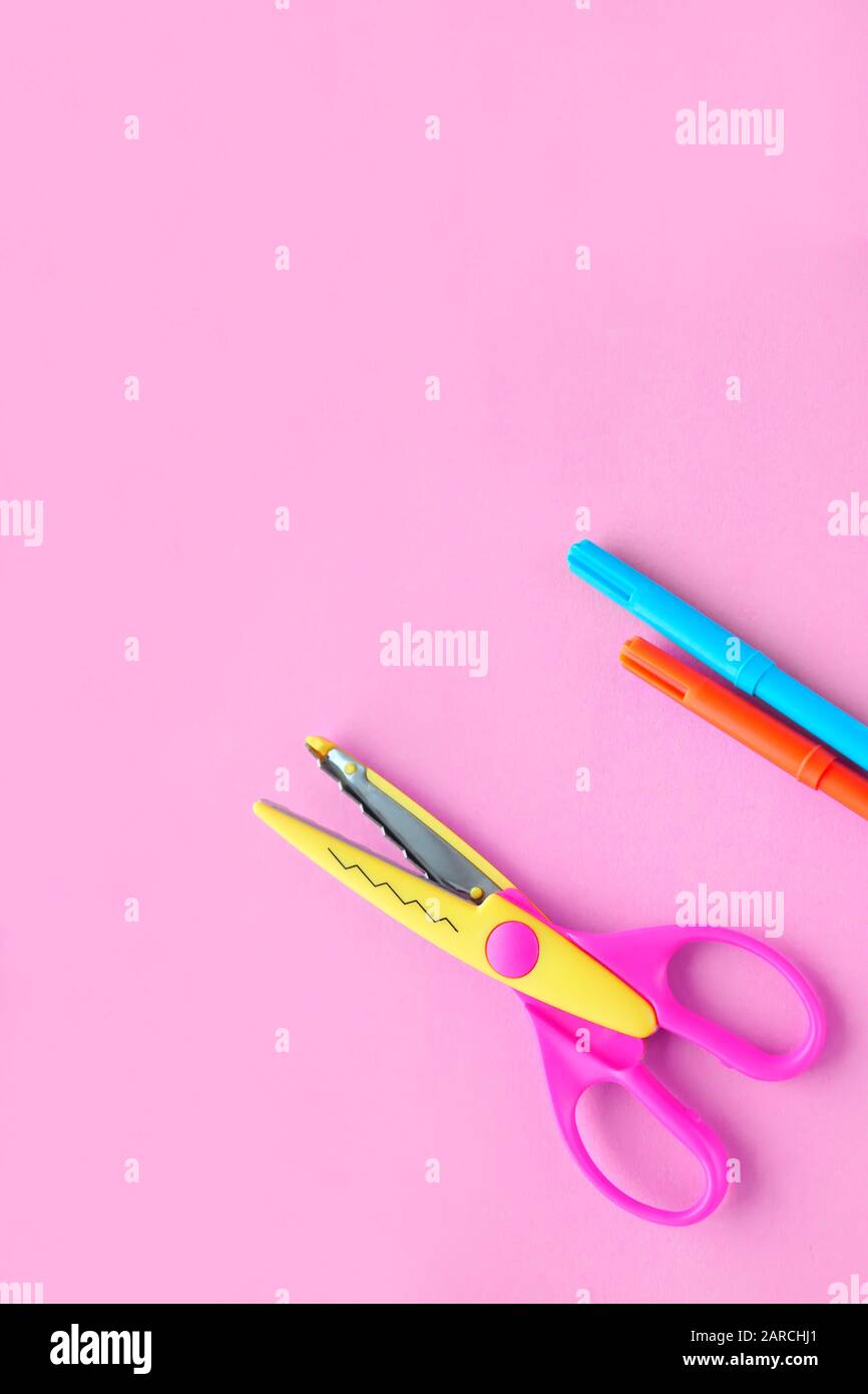 With scissors and ruler hi-res stock photography and images - Alamy