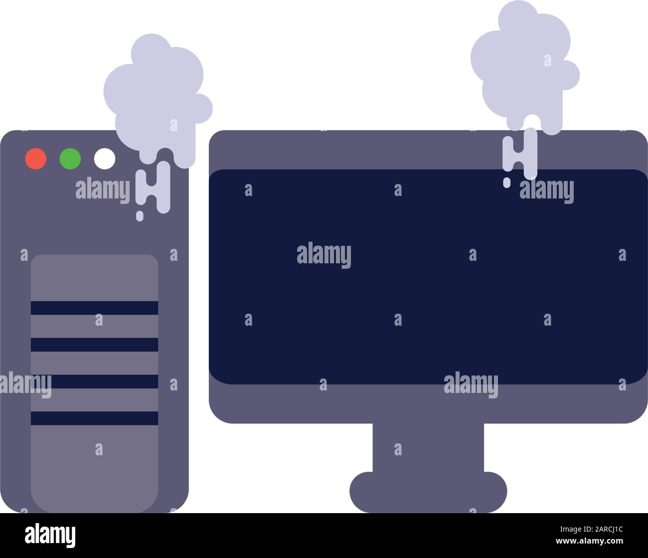 Computer generated hazardous toxic chemical hi-res stock photography ...