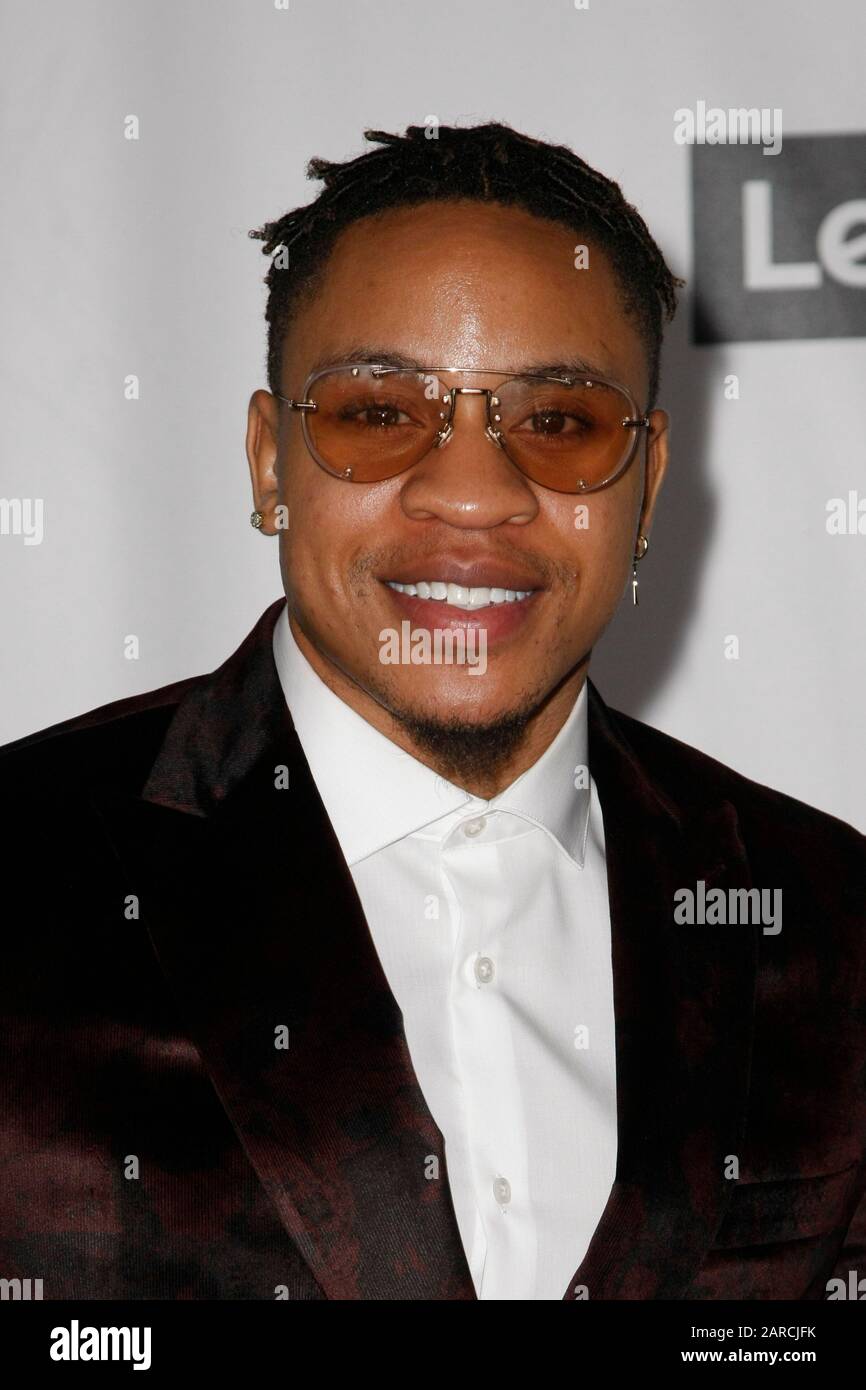 LOS ANGELES, CALIFORNIA - JANUARY 26: Rotimi attends Universal Music ...