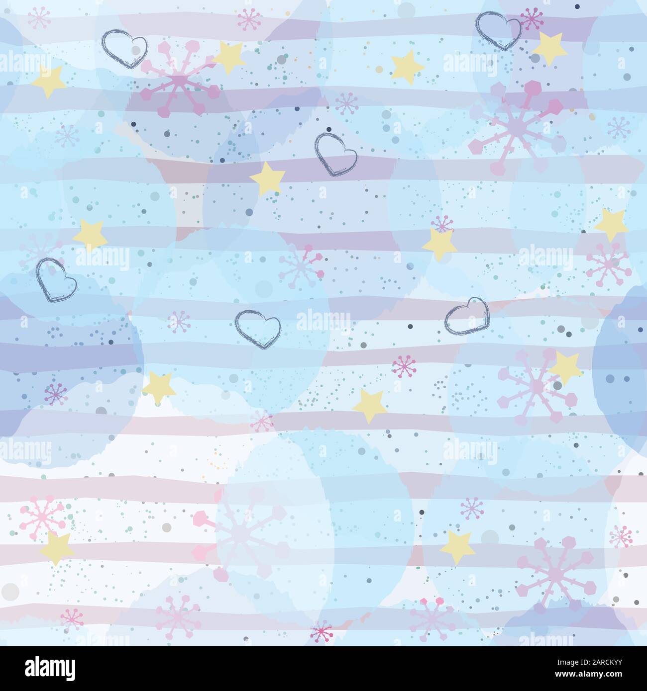 Cute Winter Pattern on subtle Background. Vector Illustration Stock ...