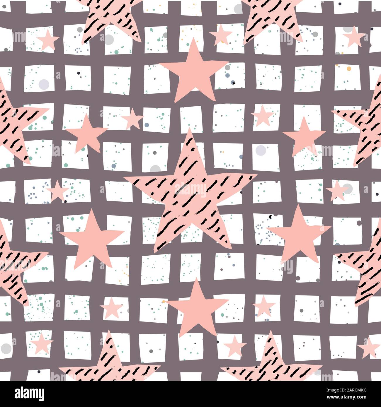 Cute Seamless Star Pattern. Great for backgrounds, backdrops, cars ...