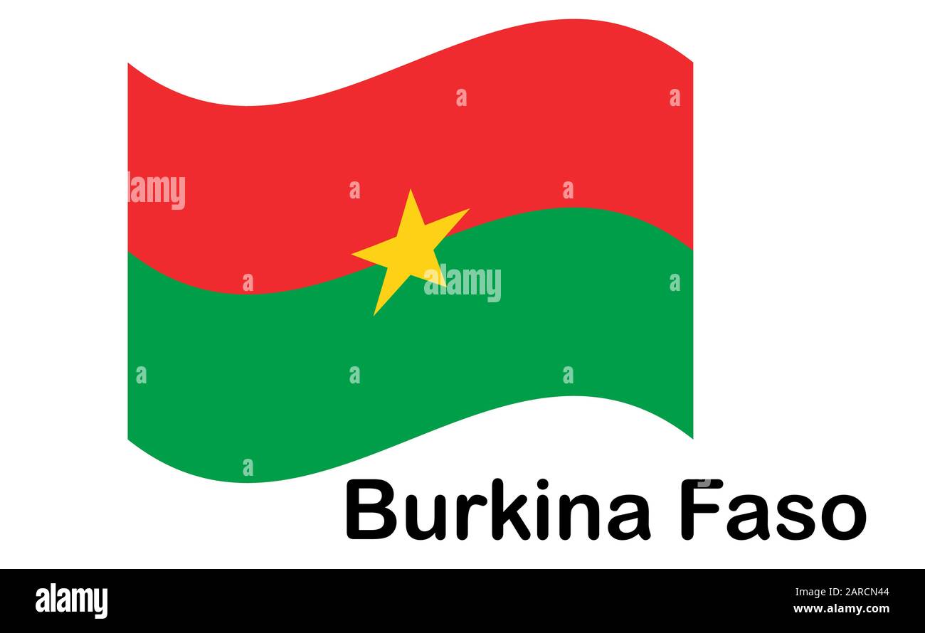 Burkina Faso flag, official colors and proportion correctly. National ...