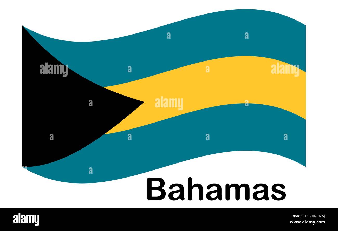 bahamas Flag for Independence Day and infographic Stock Vector Image ...