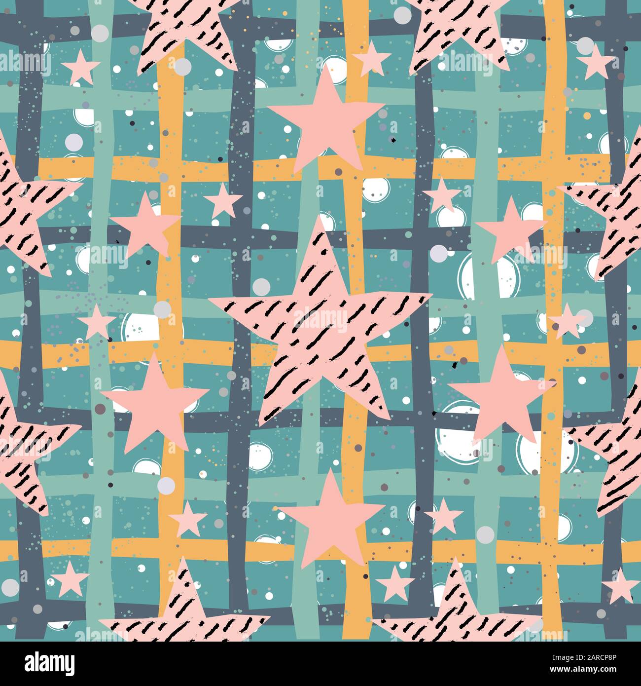 Cute Seamless Star Pattern. Great for backgrounds, backdrops, cars ...