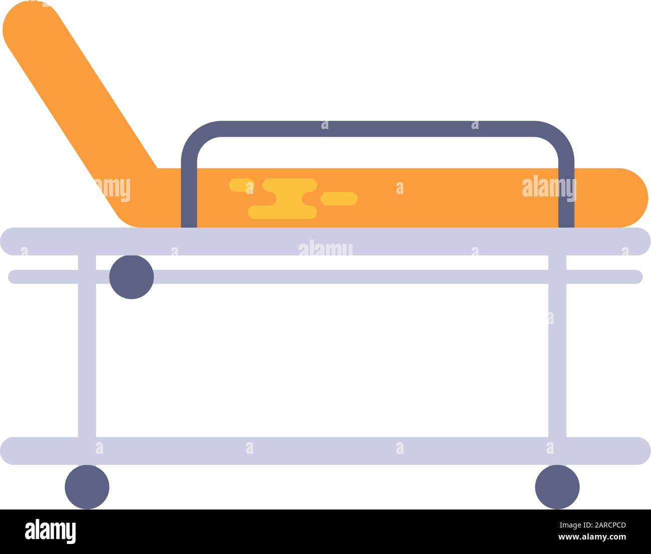 Stretcher design of Medical care health emergency aid exam clinic and ...