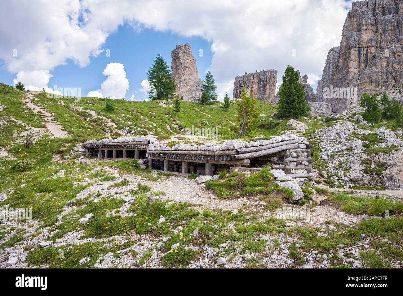 Dolomites italy mountains ww1 hi-res stock photography and images - Alamy