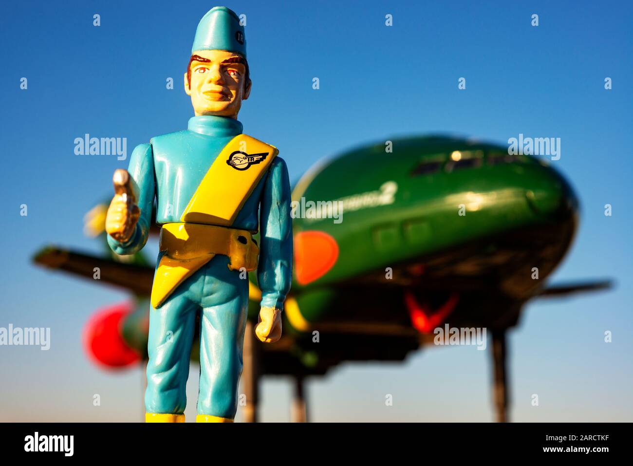 Scott tracy thunderbirds hi-res stock photography and images - Alamy