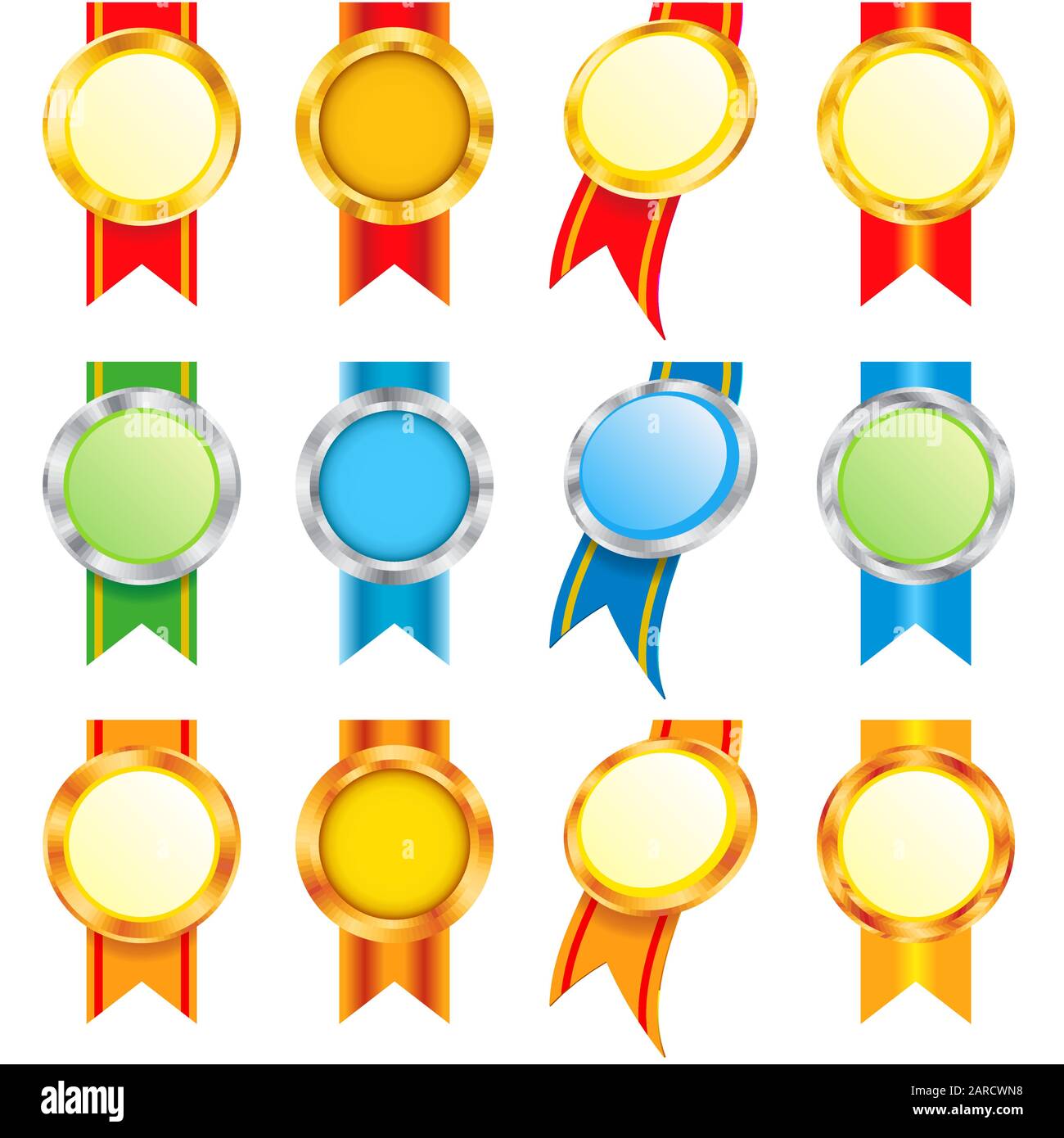 Silver gold red green Stock Vector Images - Alamy