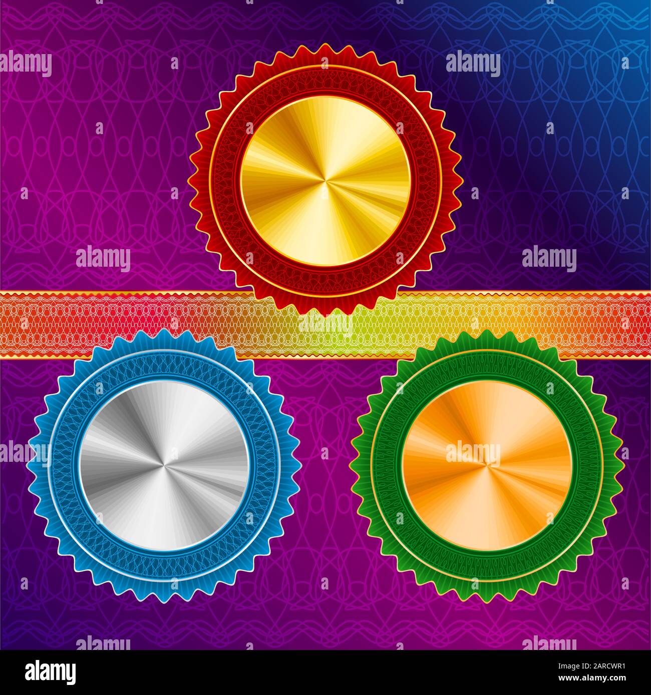 Certificate of merit illustration hi-res stock photography and images ...