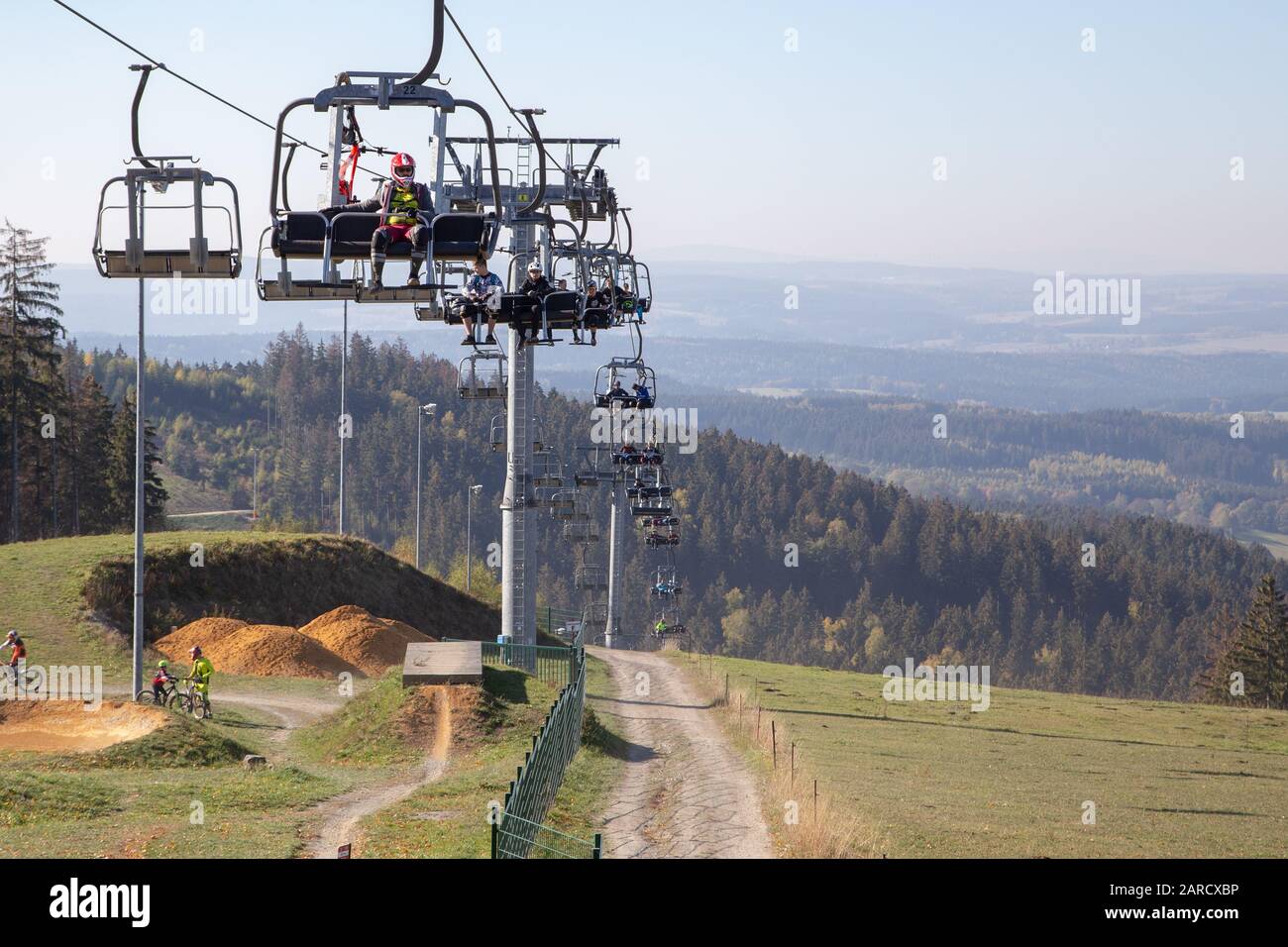 Wire rope tramway hi-res stock photography and images - Alamy