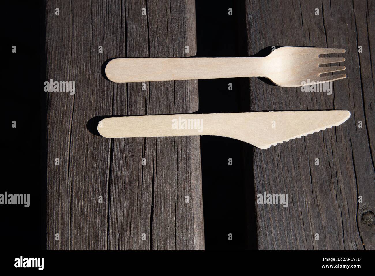 Wooden cutlery hi-res stock photography and images - Alamy