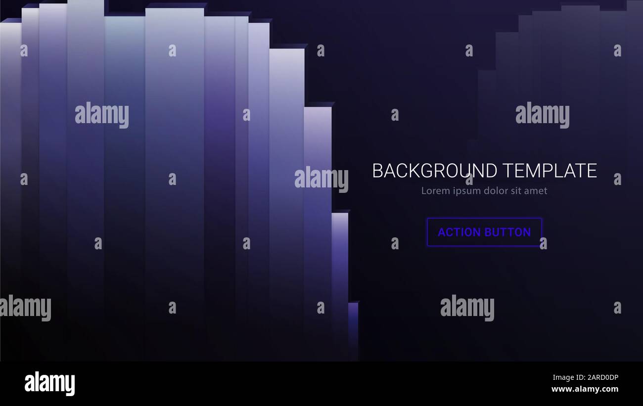 Dark business background template for web gradient colors modern with ...