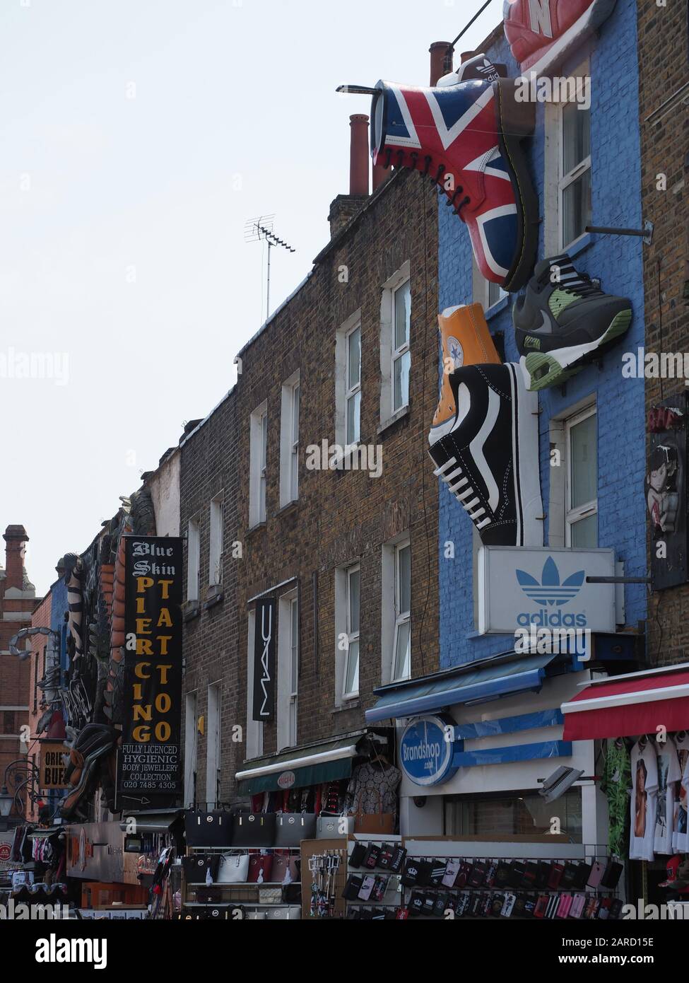 shops at Camden in London Stock Photo - Alamy
