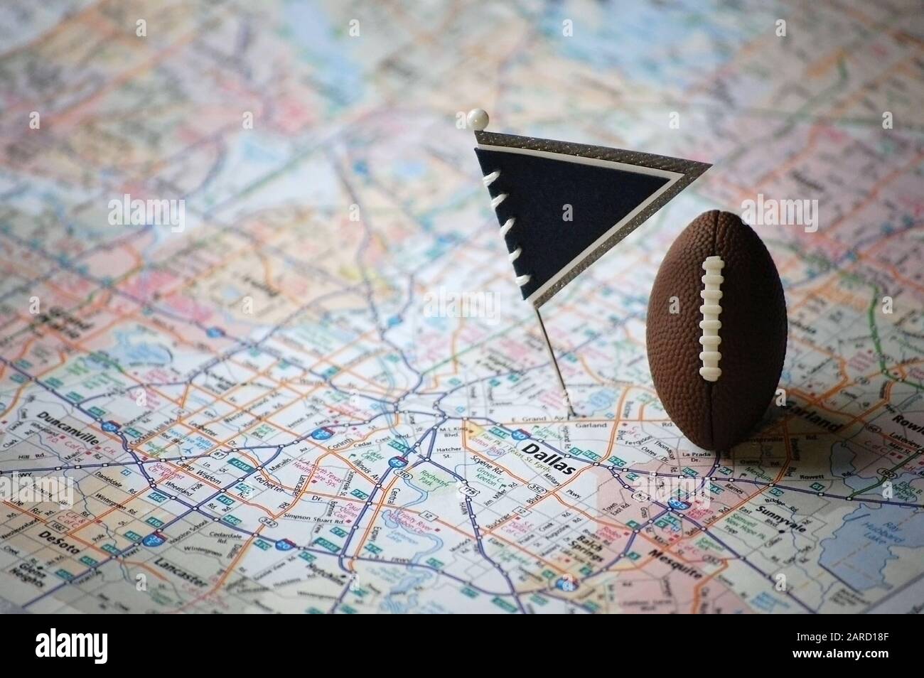 Dallas Texas Map High Resolution Stock Photography and Images - Alamy