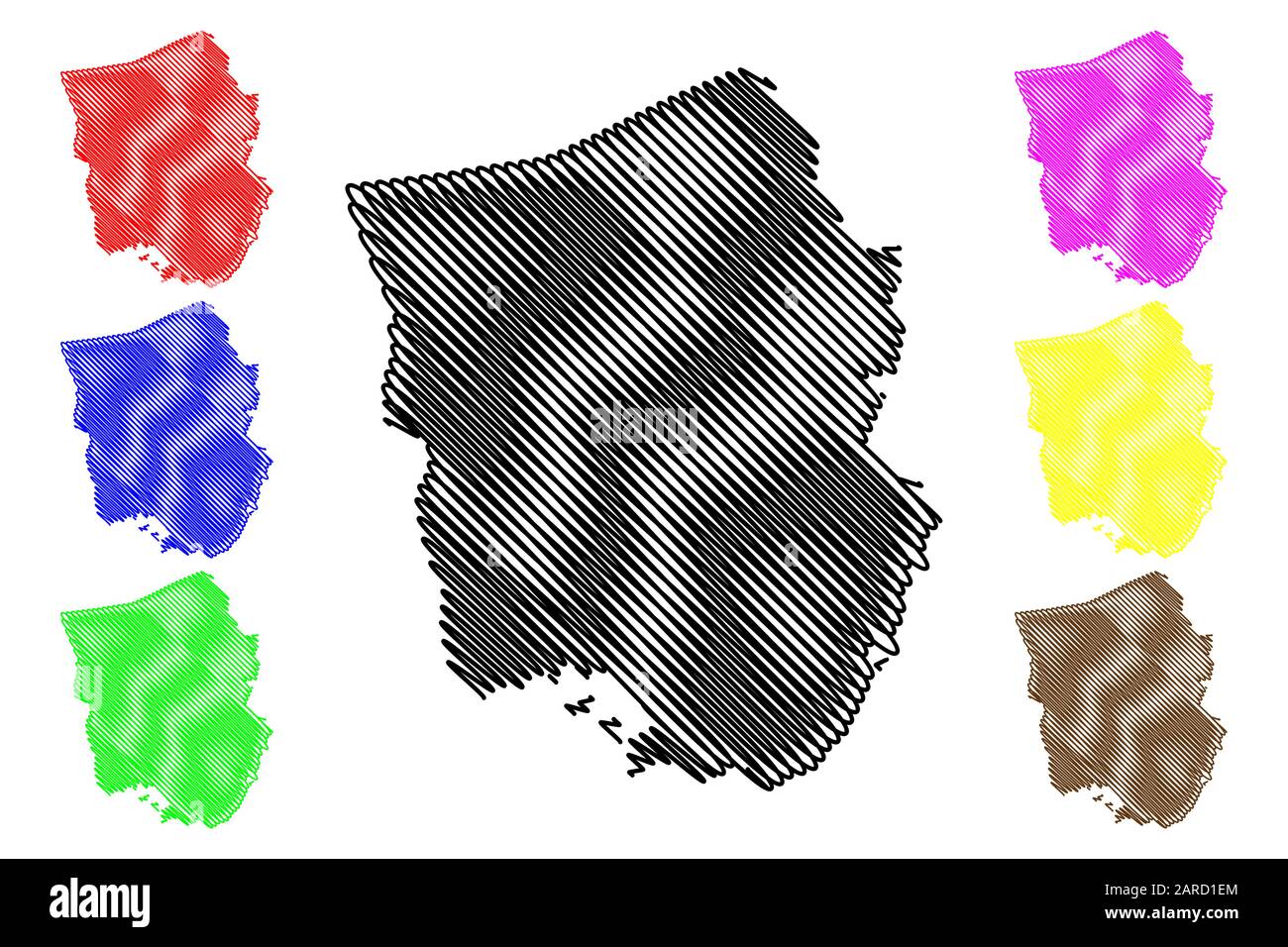 Saint Catherine Parish (Parishes of Jamaica, Middlesex County) map ...