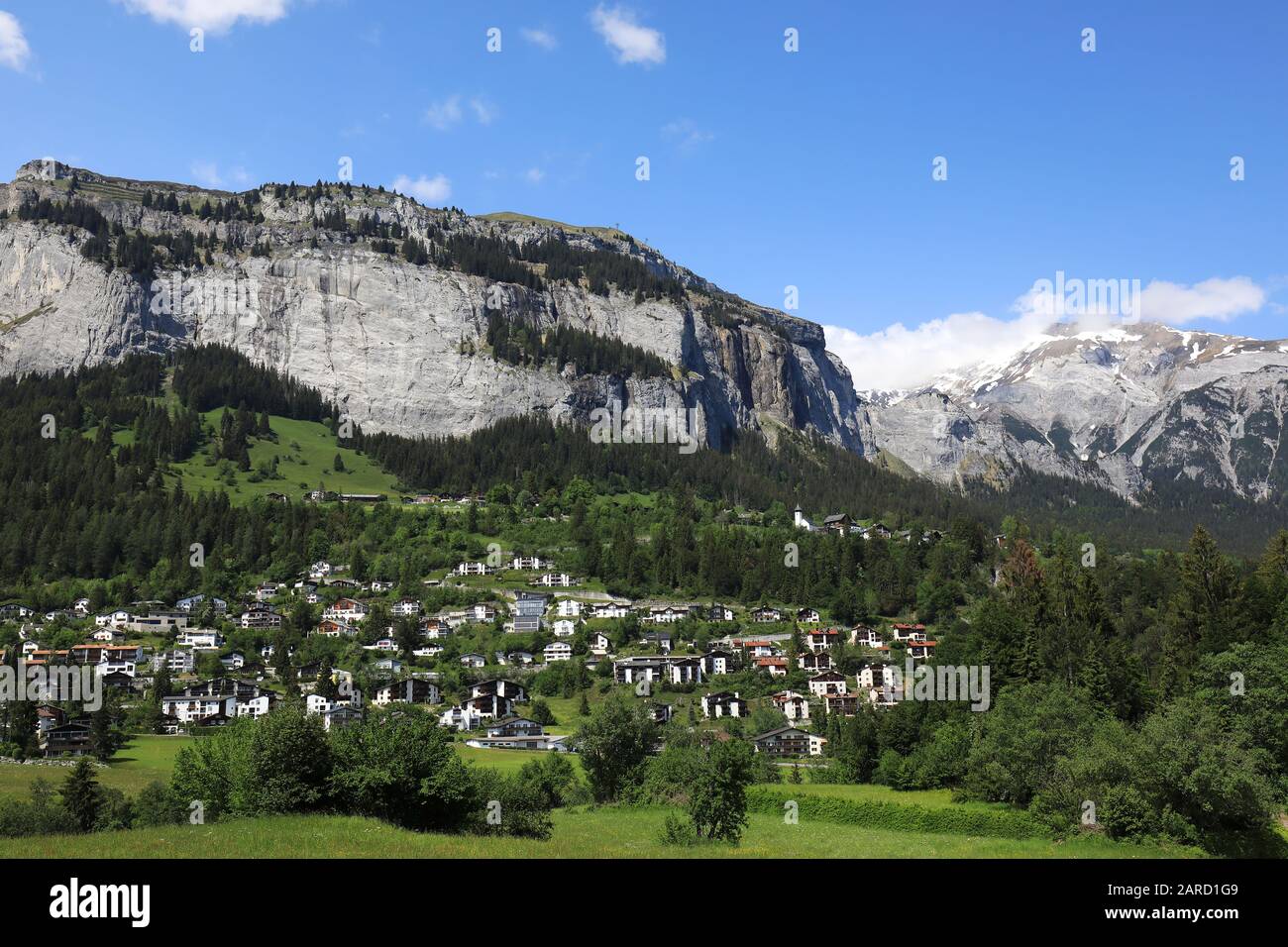 Flims village hi-res stock photography and images - Alamy