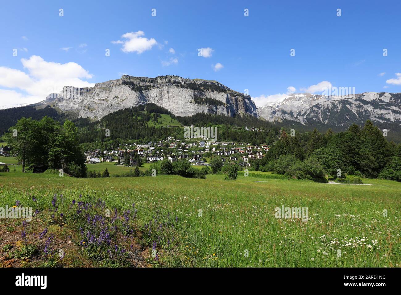 Flims village hi-res stock photography and images - Alamy